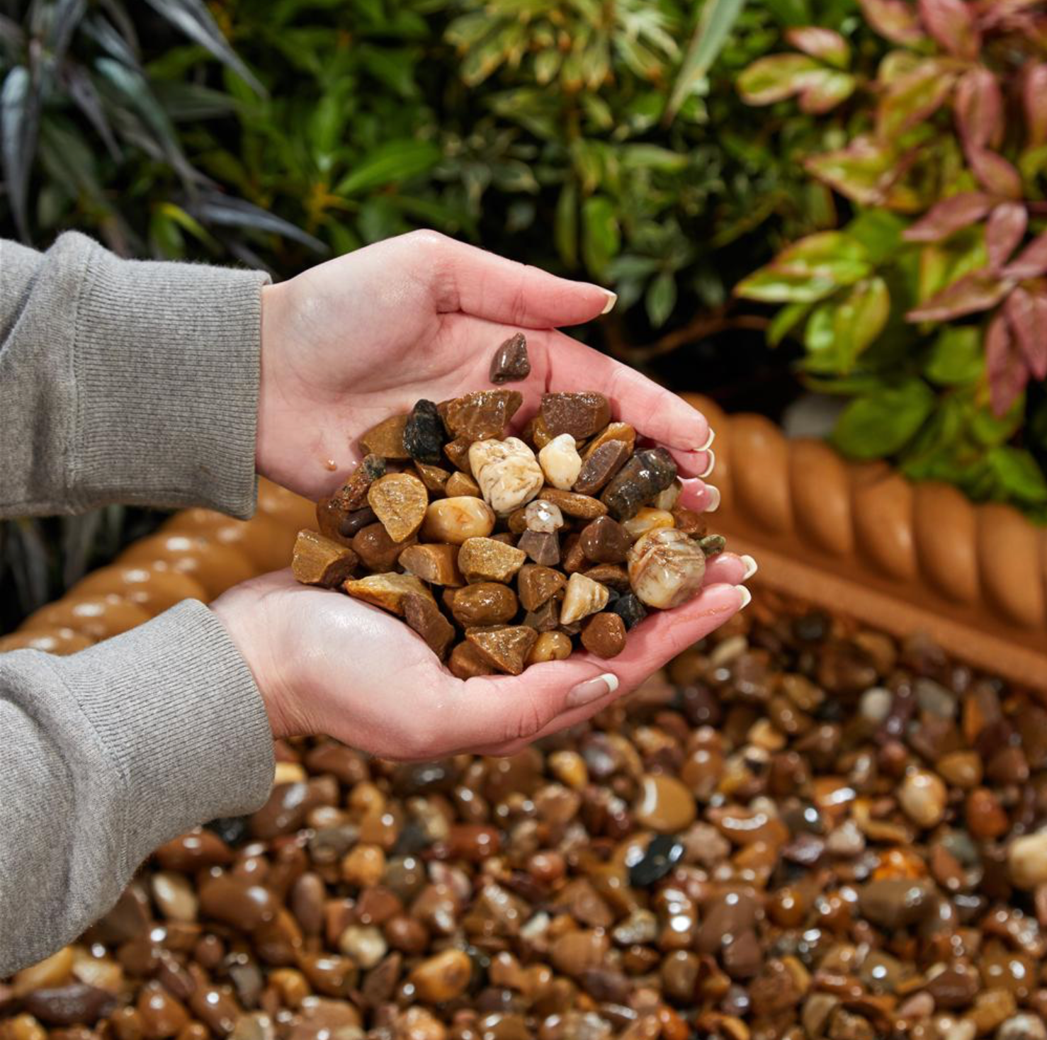 Quartz Gravel 20mm Decorative Stone / Aggregate 20kg Bag / 850kg Bulk ...